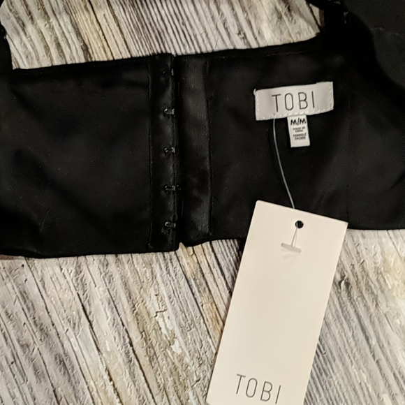 Tobi | Tops | Nwt Tobi Deep V Crop Top | Poshmark